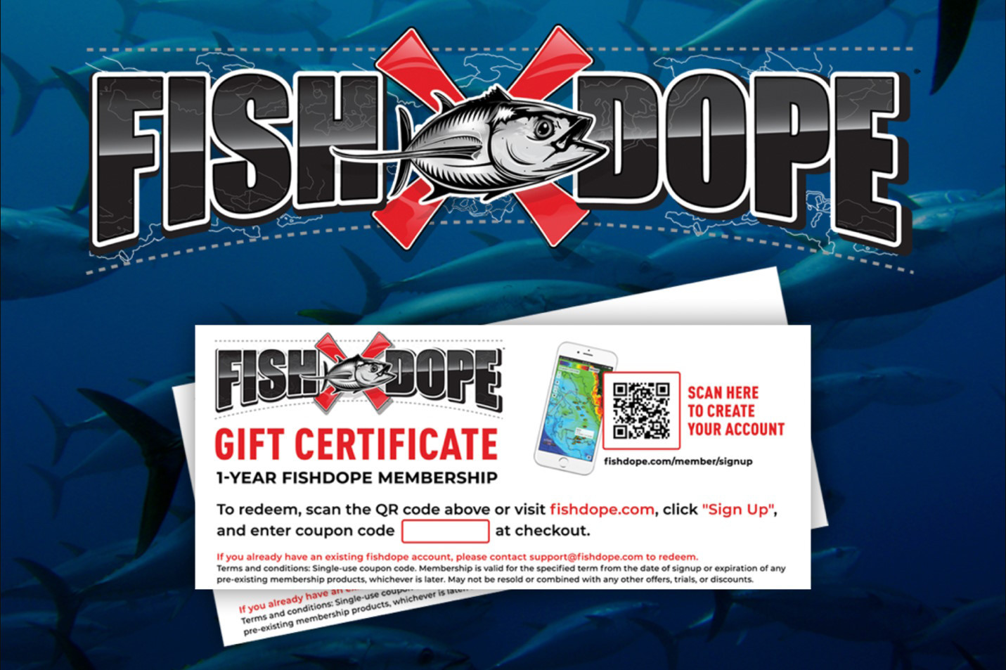 FishDope Gift Certificates | California Fishing Reports | Sea Surface ...
